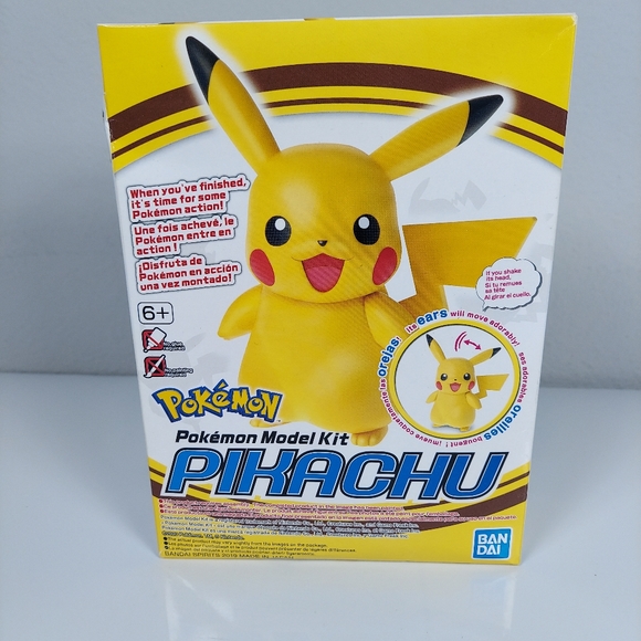 Bandai Namco | Toys | Pokemon Model Kit Pikachu | Poshmark